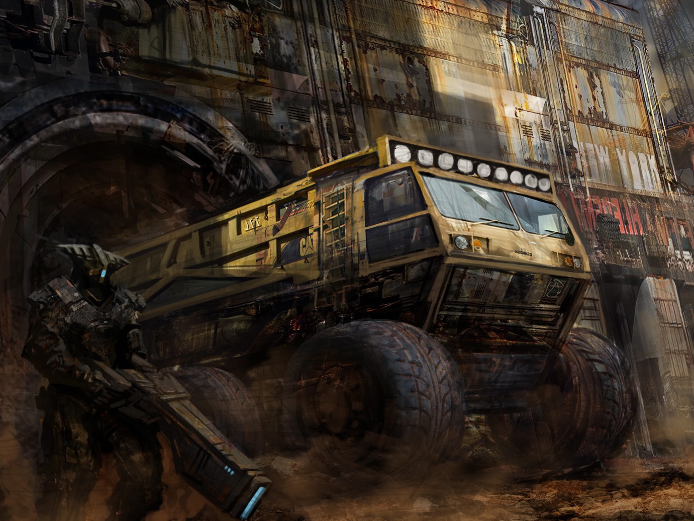 《Dying World》概念场景_Toki琦-站酷ZCOOL