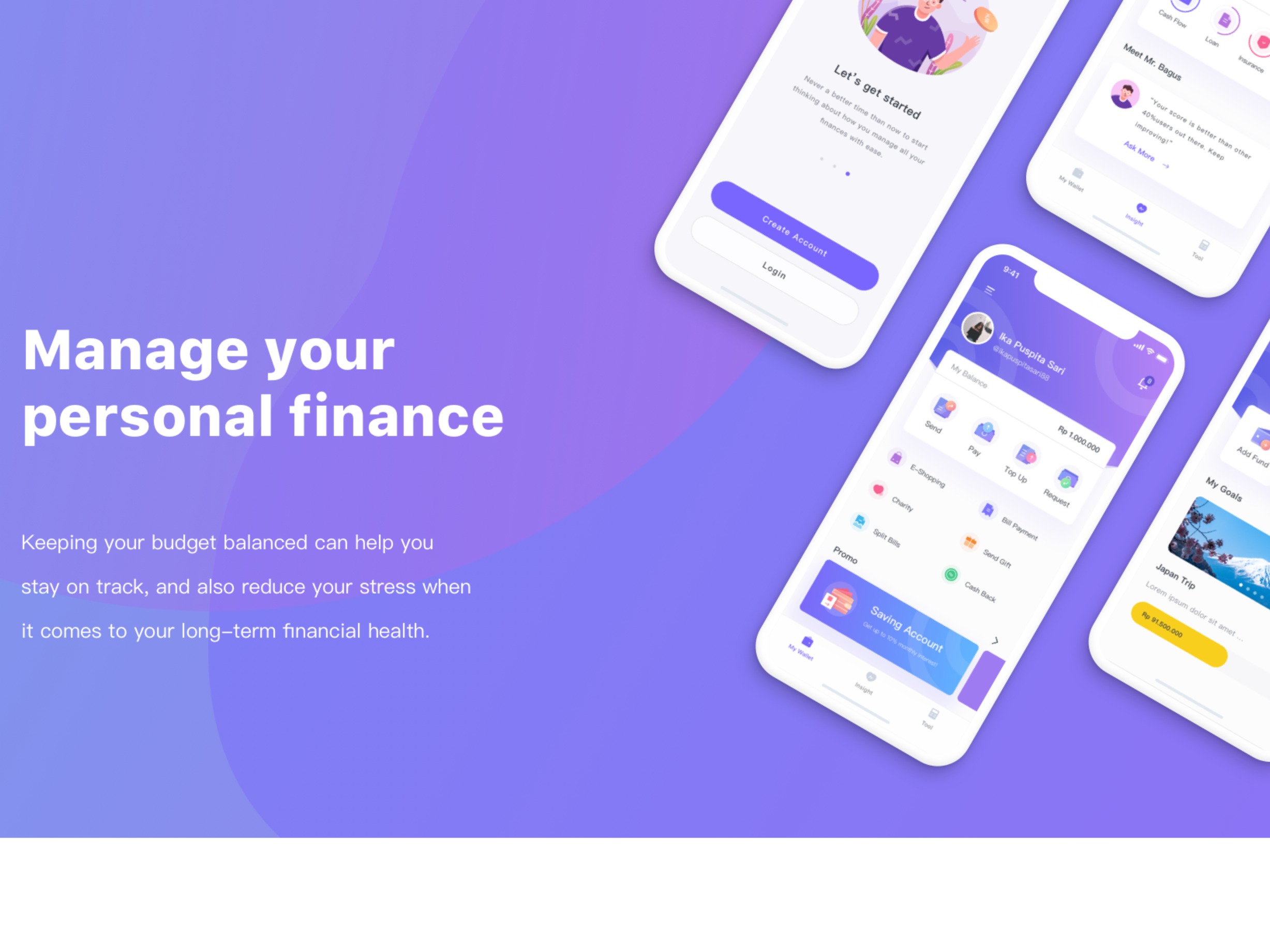 个人财务APP界面_HUO_-站酷ZCOOL