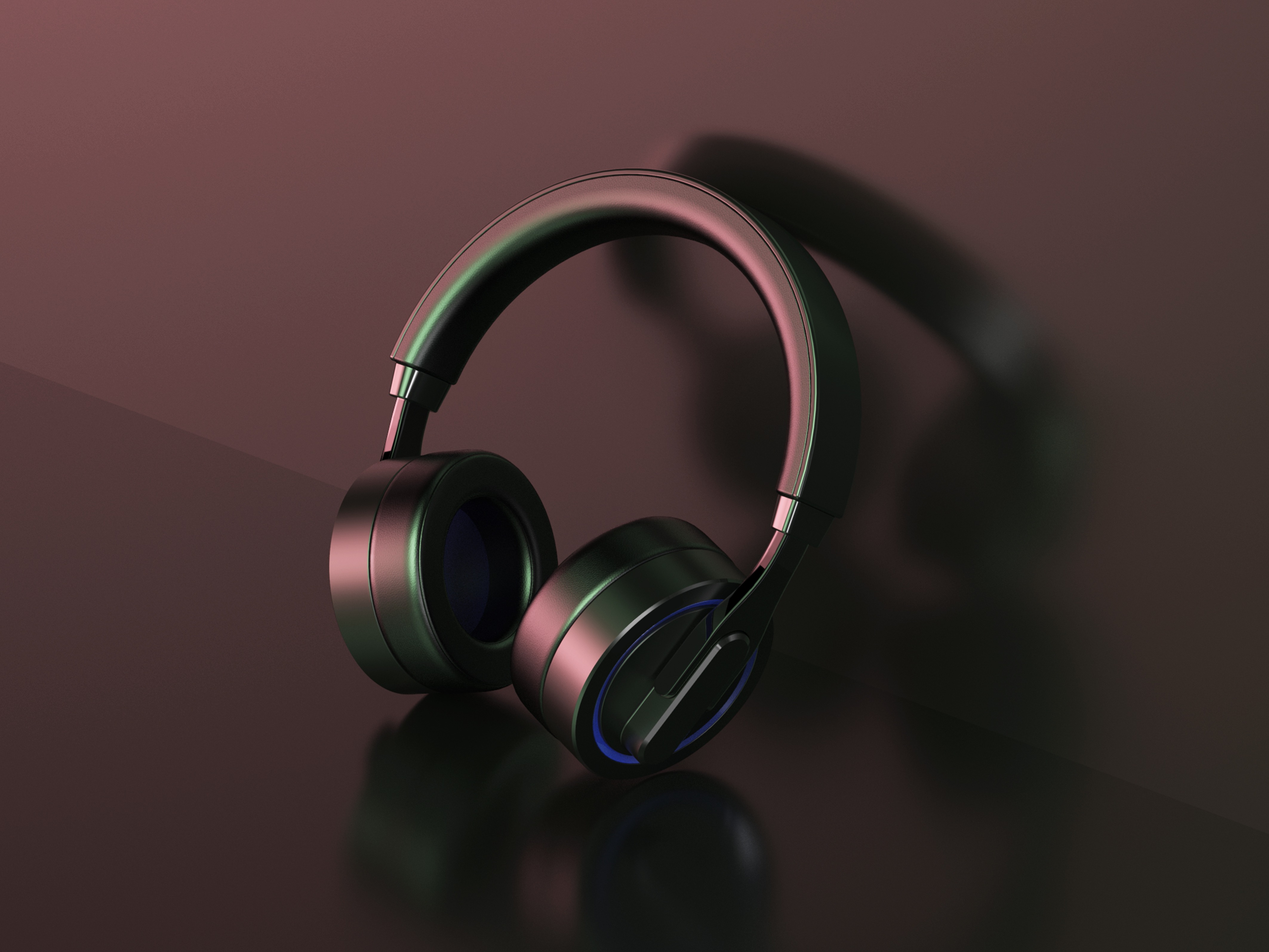 头戴式蓝牙耳机设计|Bluetooth Headset Design_wusc-站酷ZCOOL