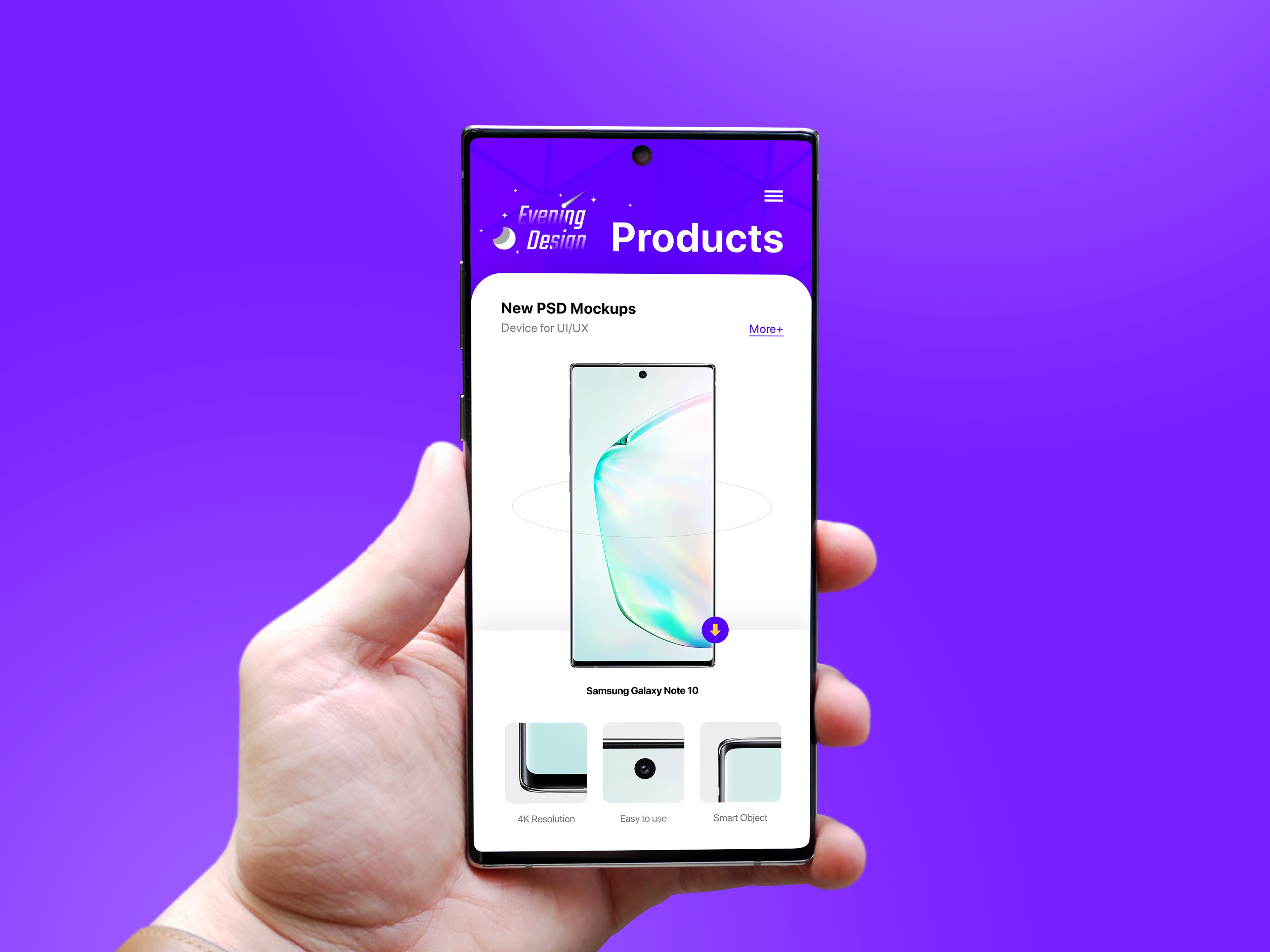 Samsung Galaxy Note10样机_UIloveman-站酷ZCOOL