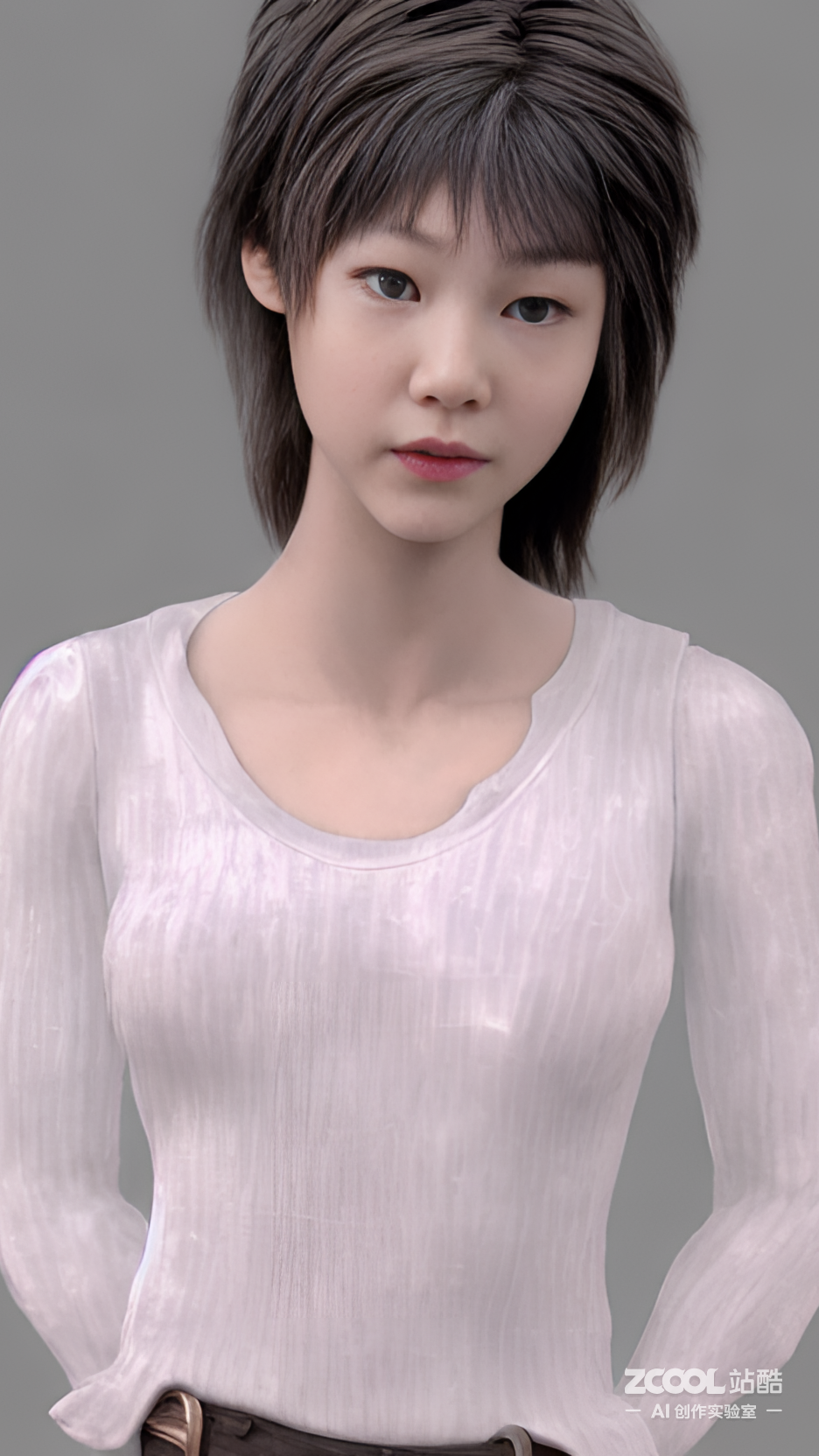 #AI创作实验室#人物_弹指一瞬间-站酷ZCOOL