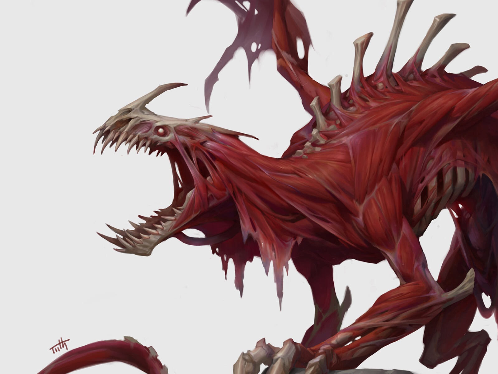 Blood Dragon&Small practice_Tooth611-站酷ZCOOL