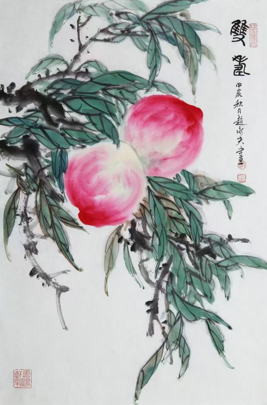 赵永夫花鸟画68*46cm_书画经纪人萌萌-站酷ZCOOL