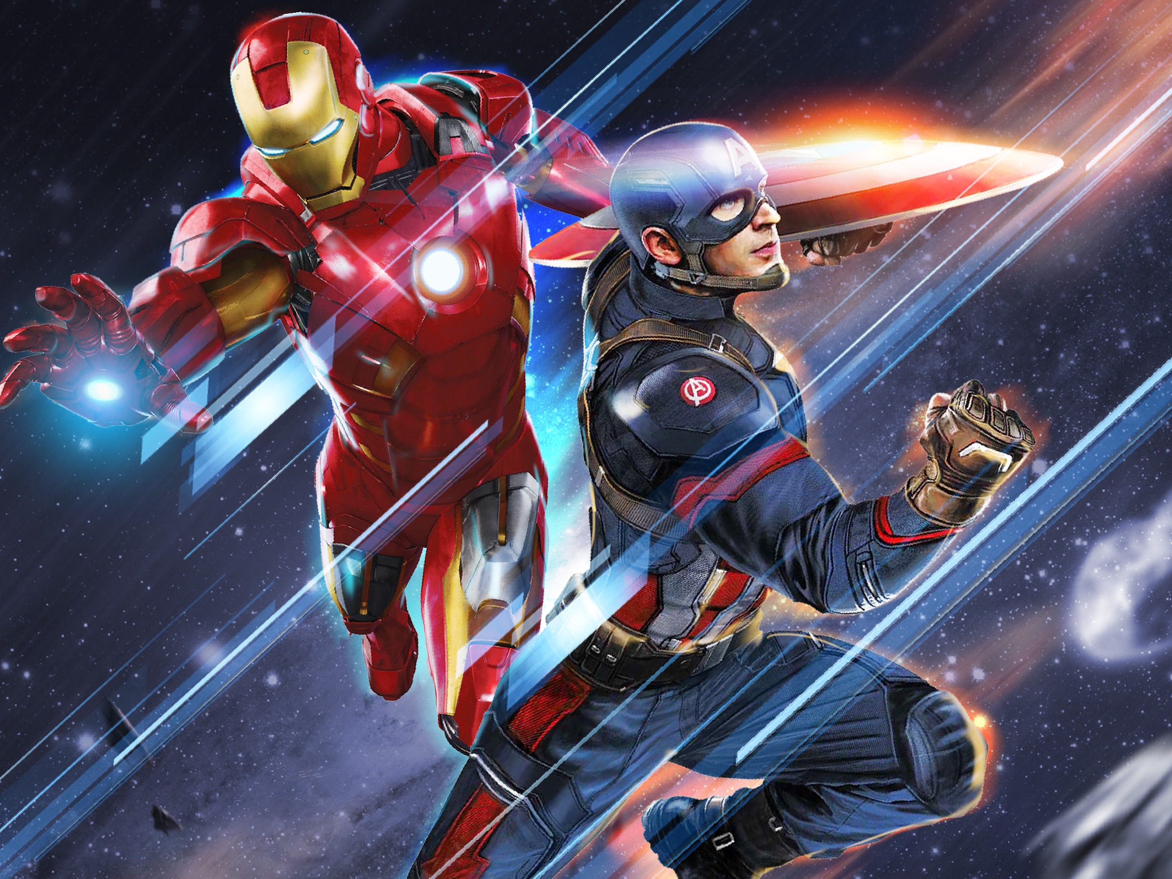 复仇者联盟合成创作_JET江-站酷ZCOOL