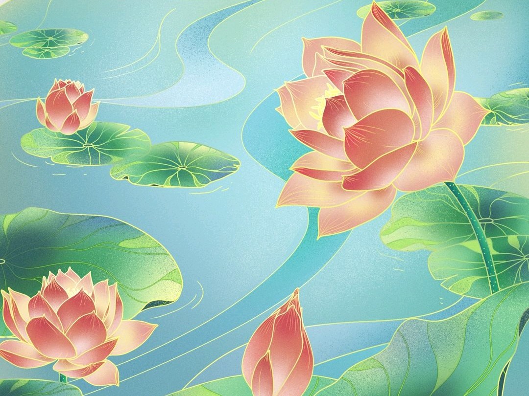 国风插画_木火kk-站酷ZCOOL