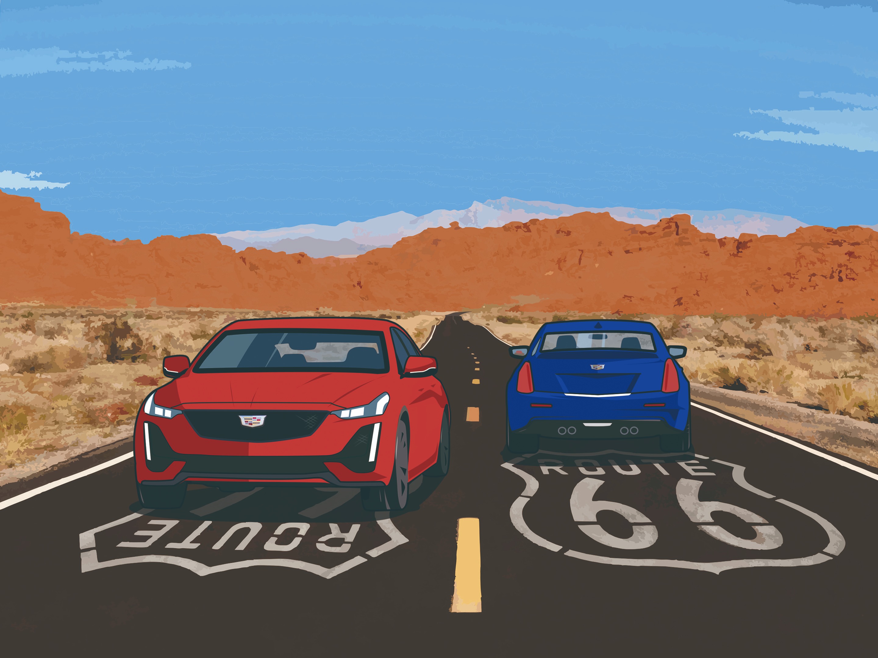 66ROUTE凯迪拉克ct4 atsl-v_Z44538066-站酷ZCOOL