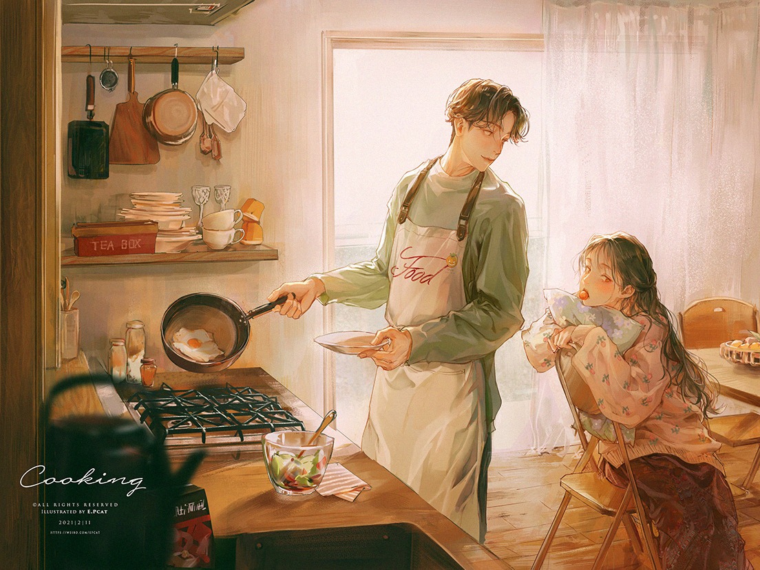 cooking_EPcat-站酷ZCOOL