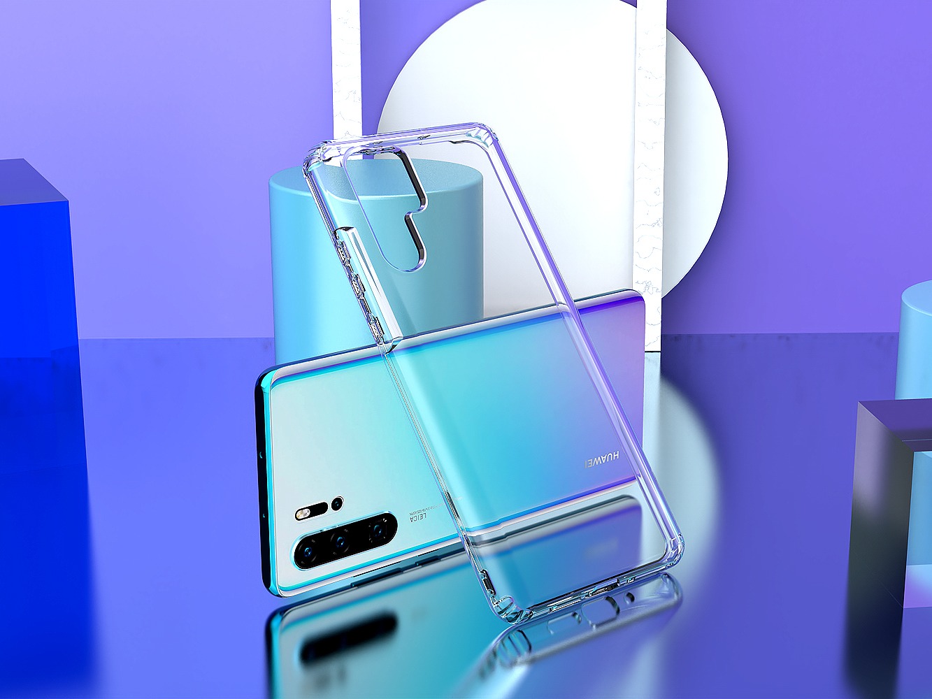 华为 P30 pro 手机壳渲染图_半点设计06-站酷ZCOOL