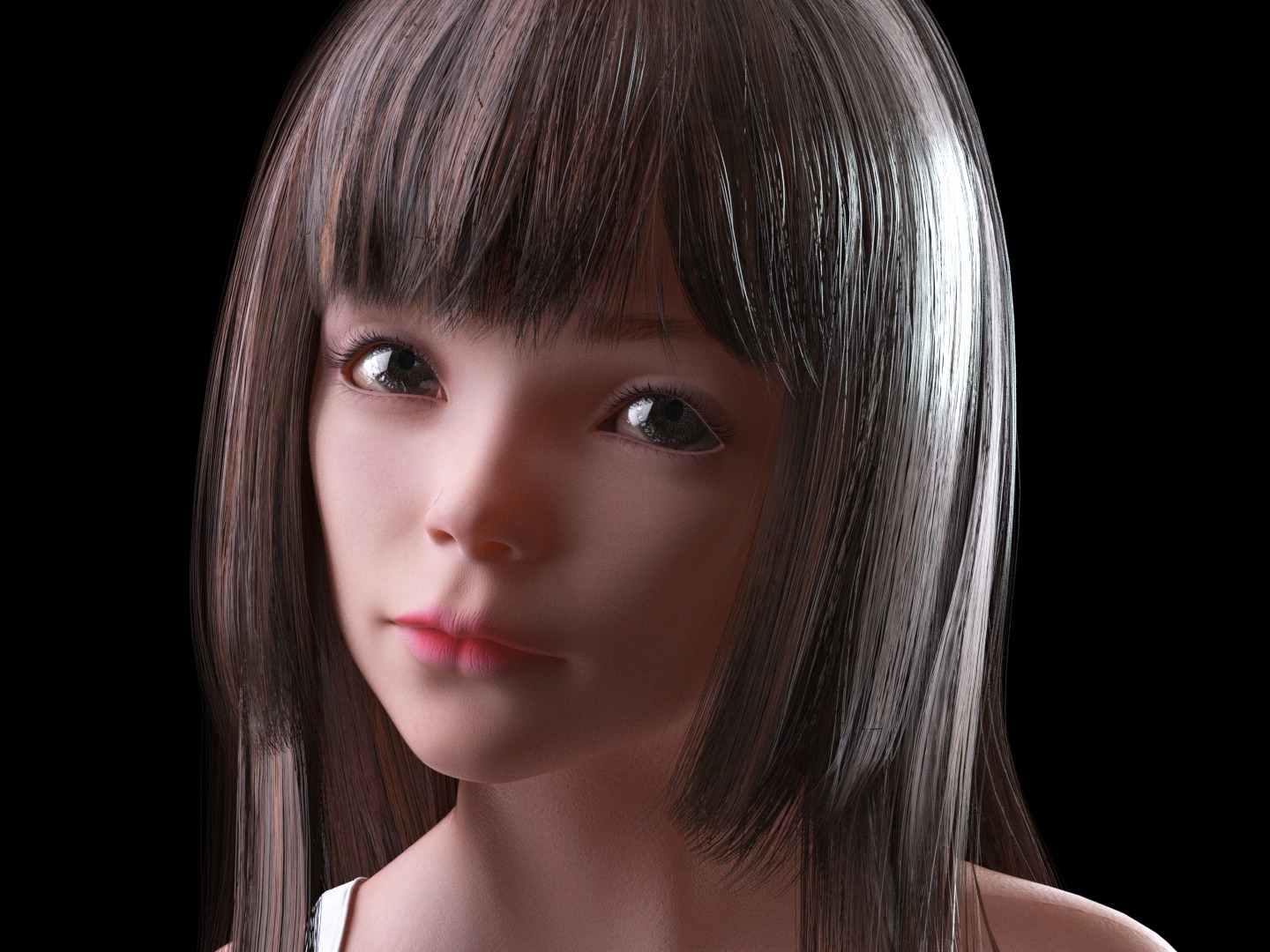 C4D人物SSS材质练习初体验_氨苄西琳-站酷ZCOOL