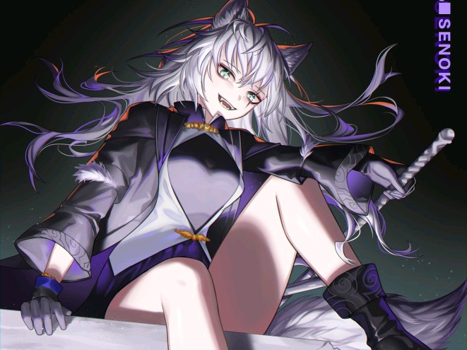 手游同人插画-明日方舟_senoki-站酷ZCOOL