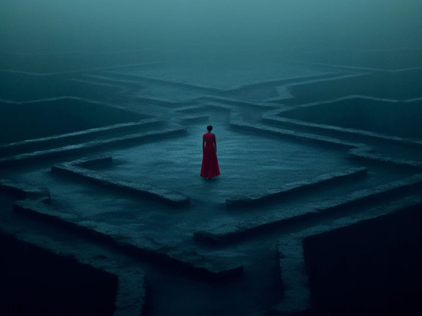 电影海报《迷宫爱人》_Anbolis-站酷ZCOOL