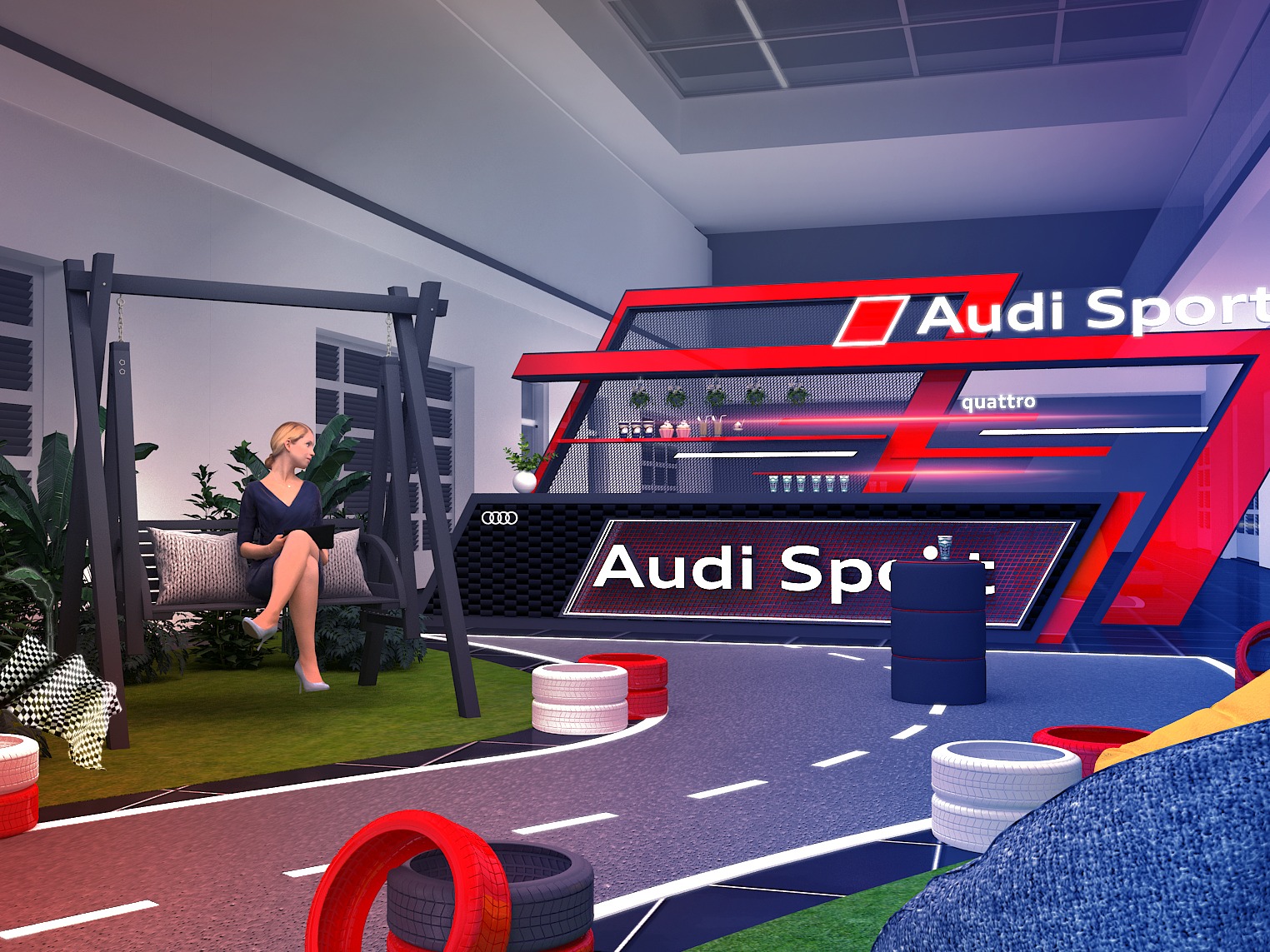 奥迪spot培训_溅起的浪花-站酷ZCOOL