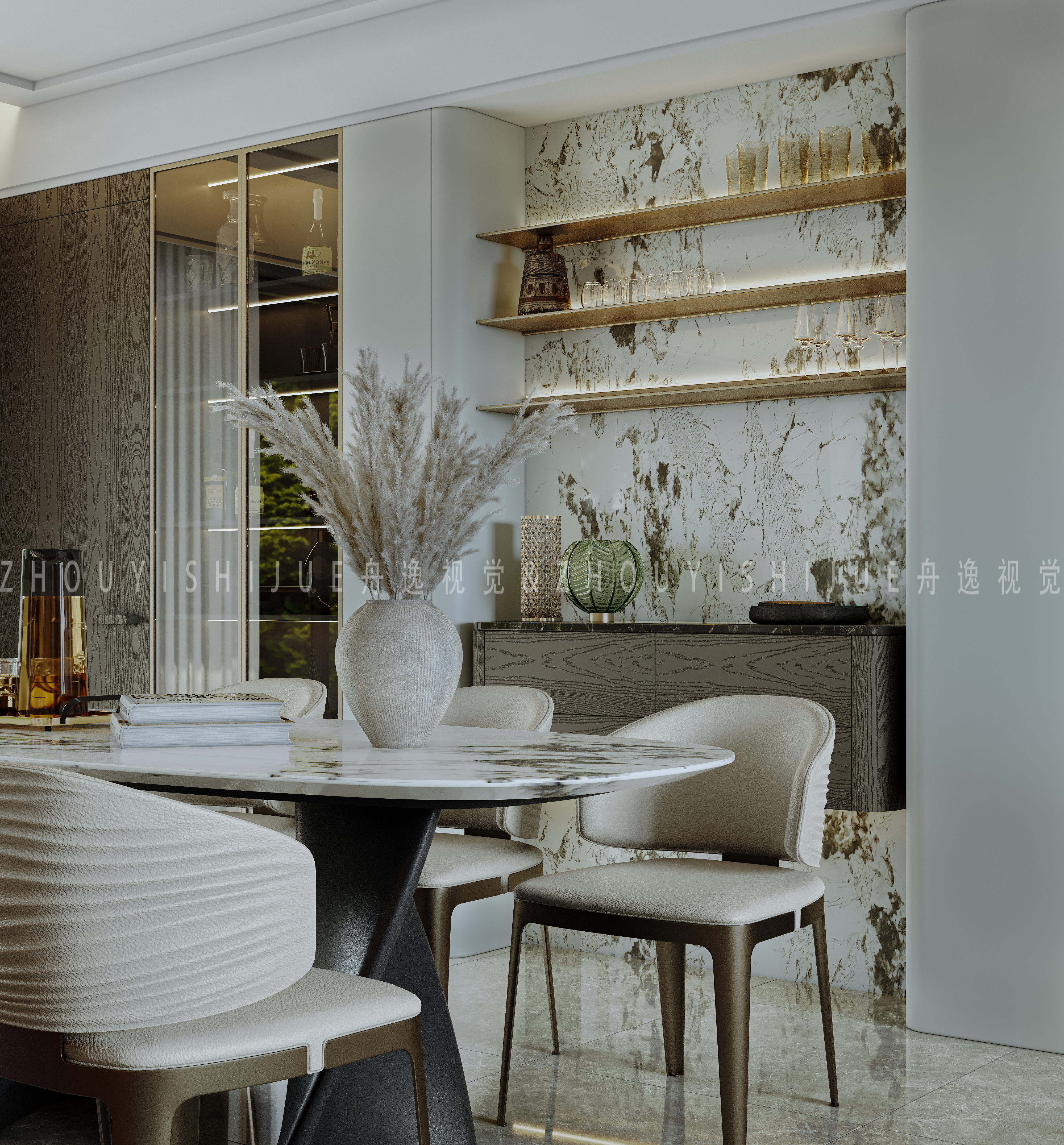 家装效果表现——CR 3DMAX_舟逸丶视觉-站酷ZCOOL