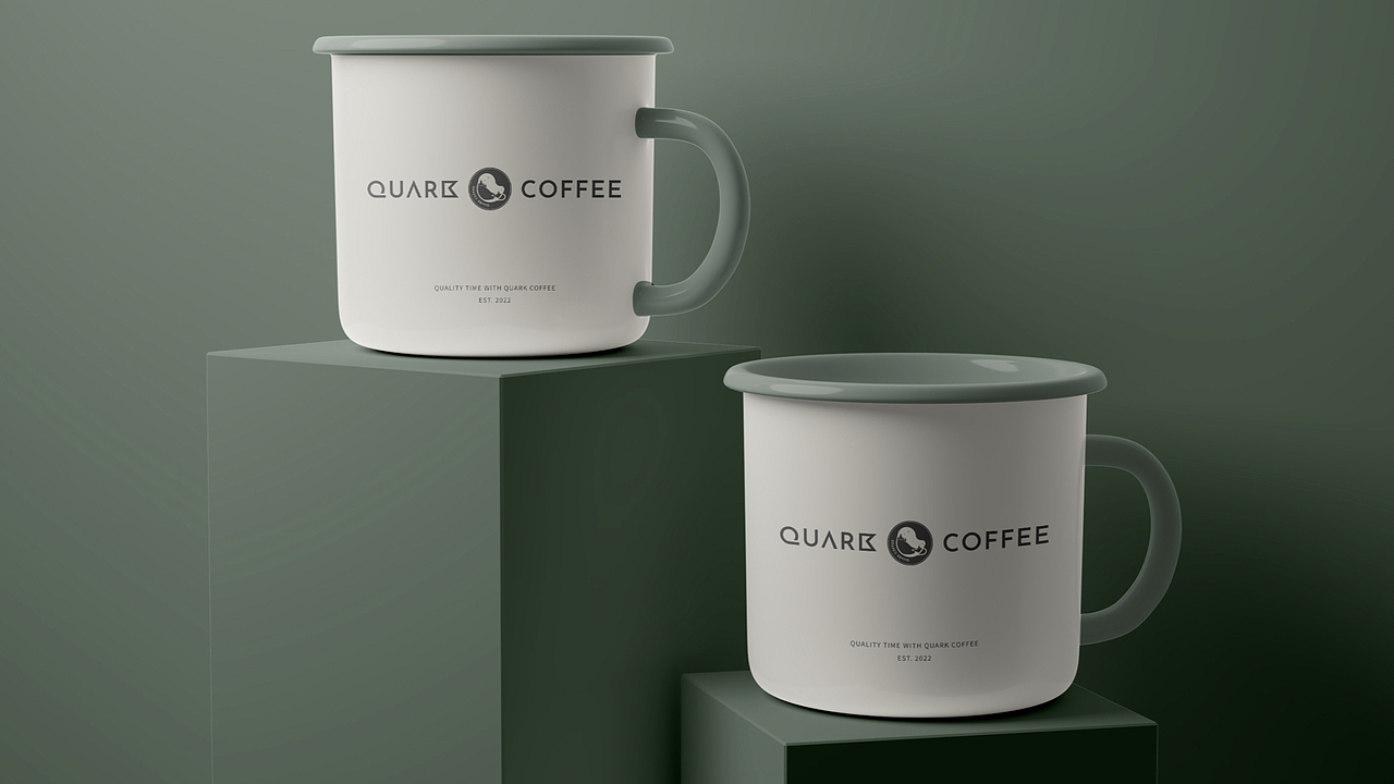 跨刻咖啡 QUARK COFFEE | Logo设计_its_Shakie-站酷ZCOOL