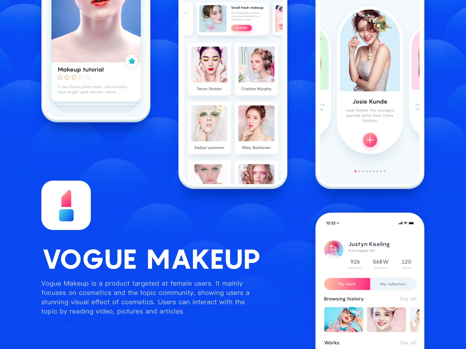 Vogue Makeup_Higher_Design-站酷ZCOOL