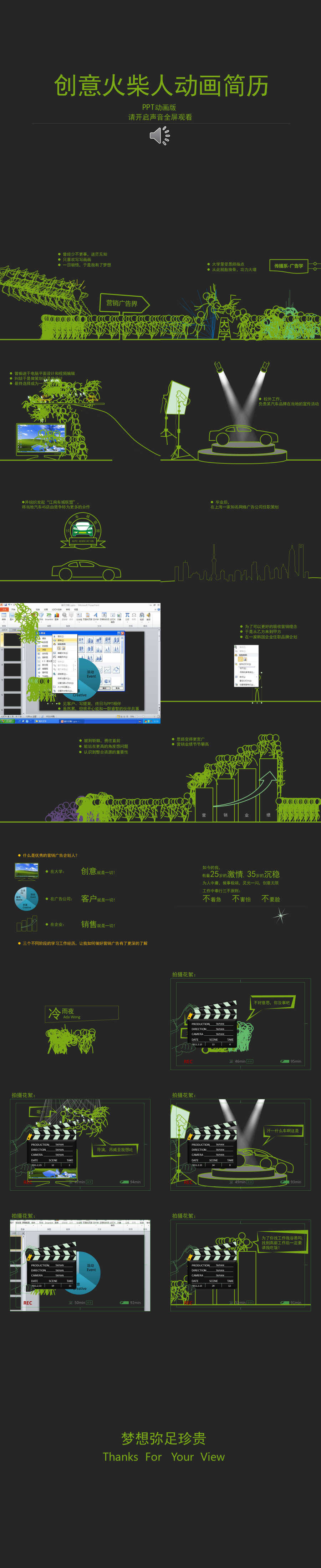 个性化创意动态个人简历ppt动态模板_wuli路过-站酷ZCOOL