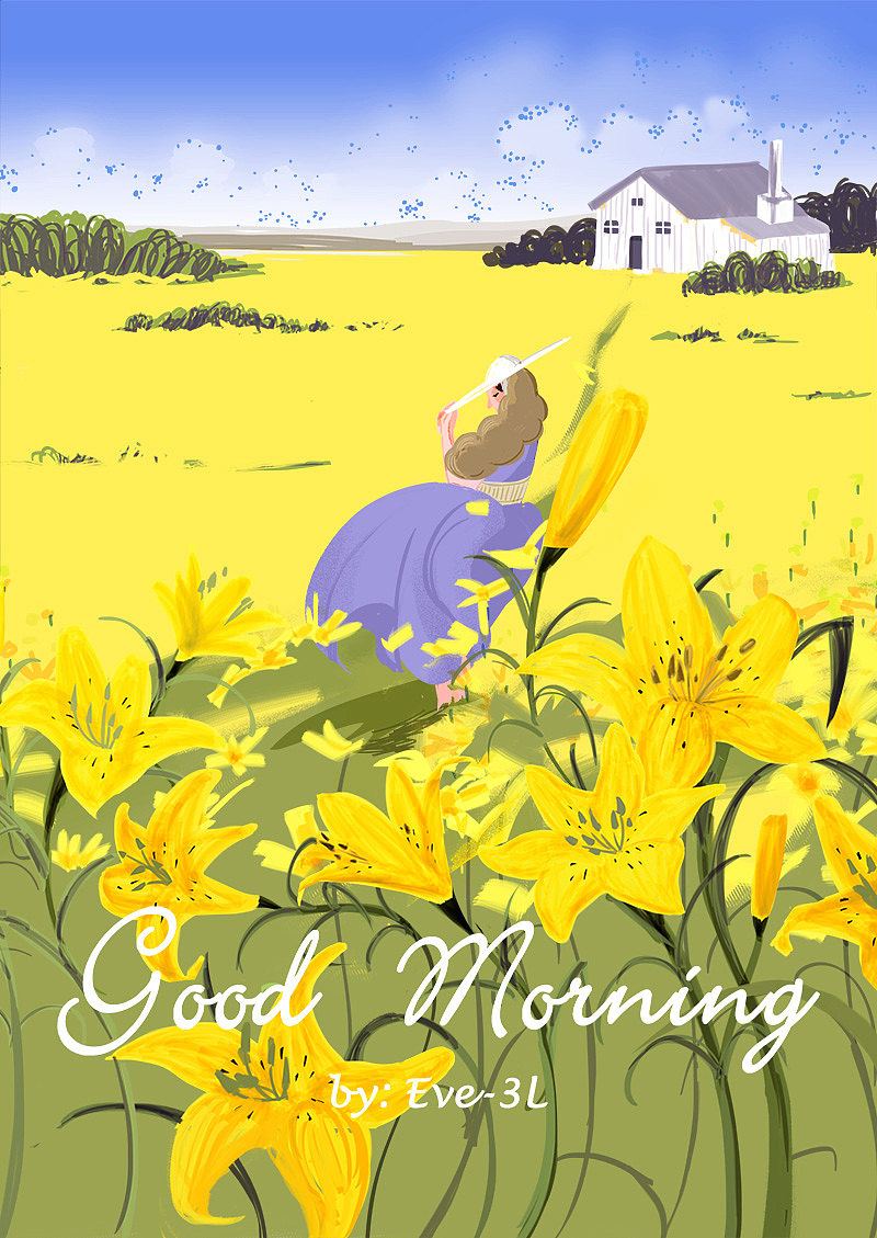 Good Morning早安图系列_Eve3L-站酷ZCOOL