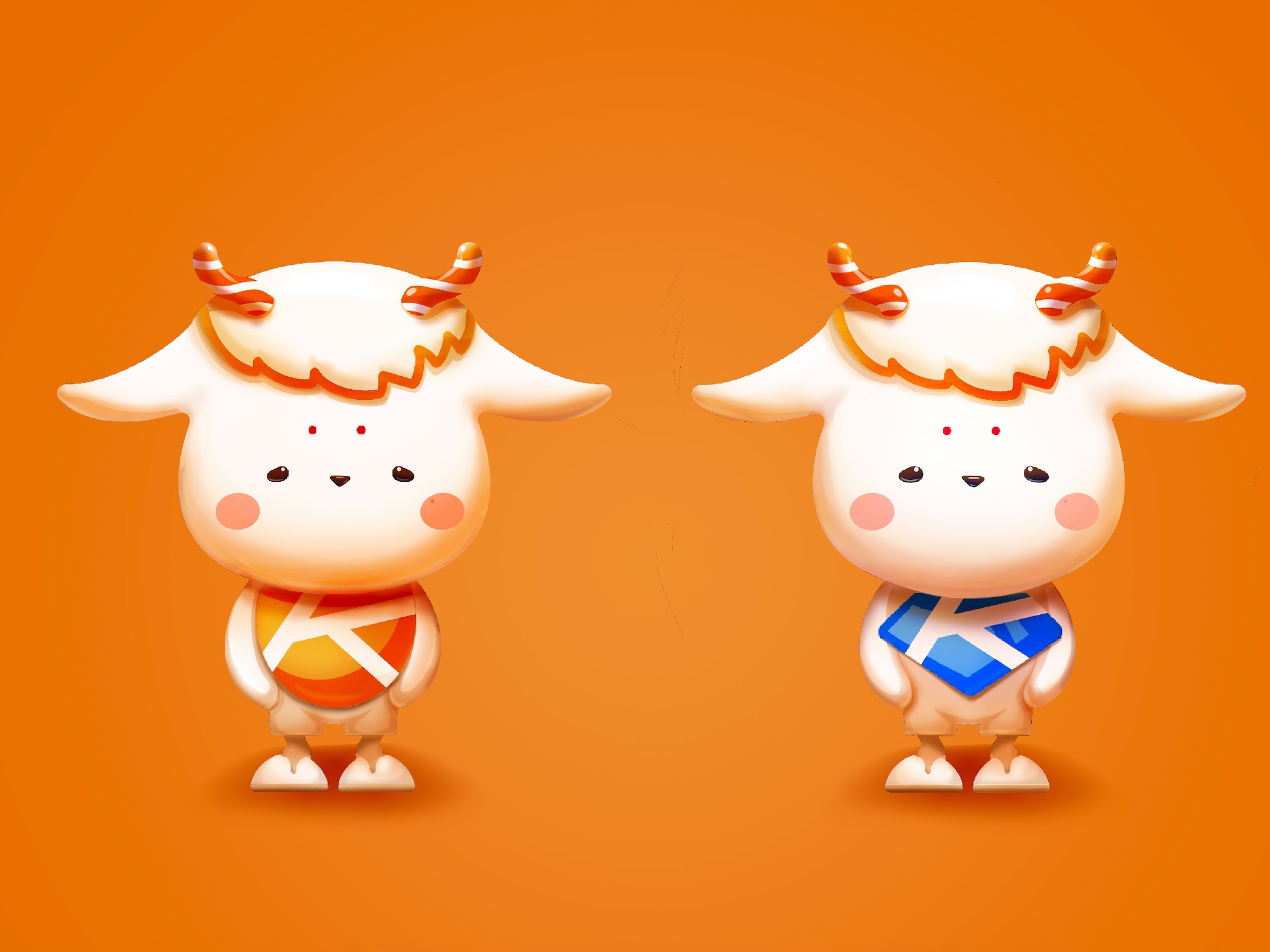 合景泰富kimi和kama的IP设计_Seventeen曲寒冰-站酷ZCOOL