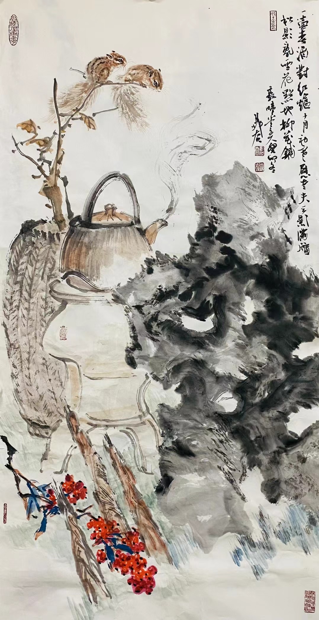 晁谷老师精品68*138 C m托心、视频讲解、合_群博书画院-站酷ZCOOL