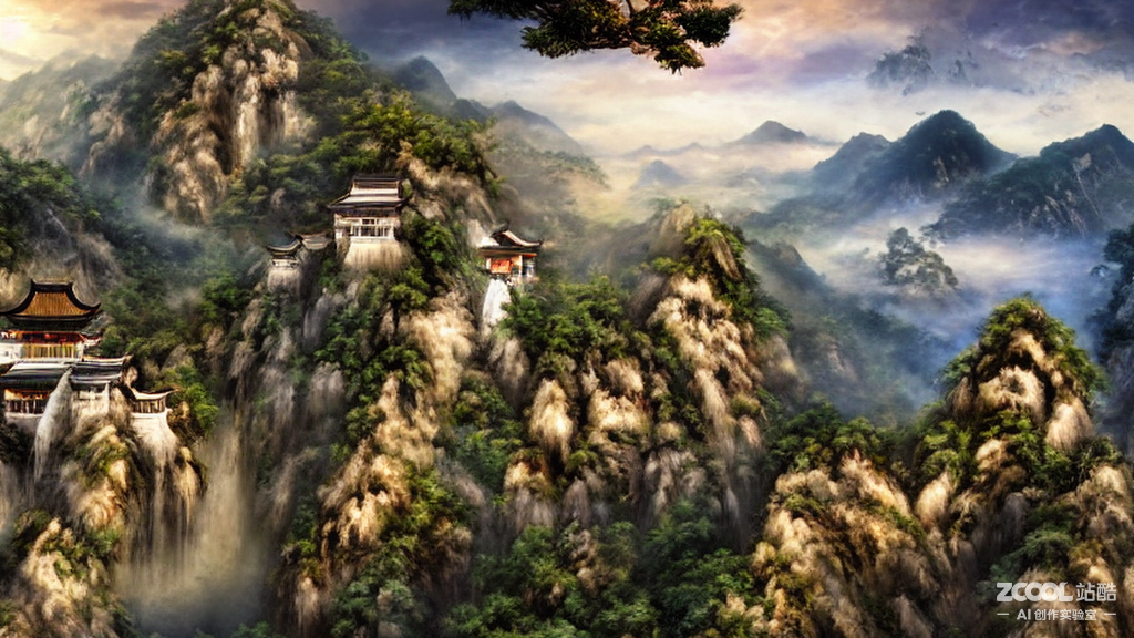 #WOW#AI创作实验室#古代风格的宫殿_Z867668485-站酷ZCOOL