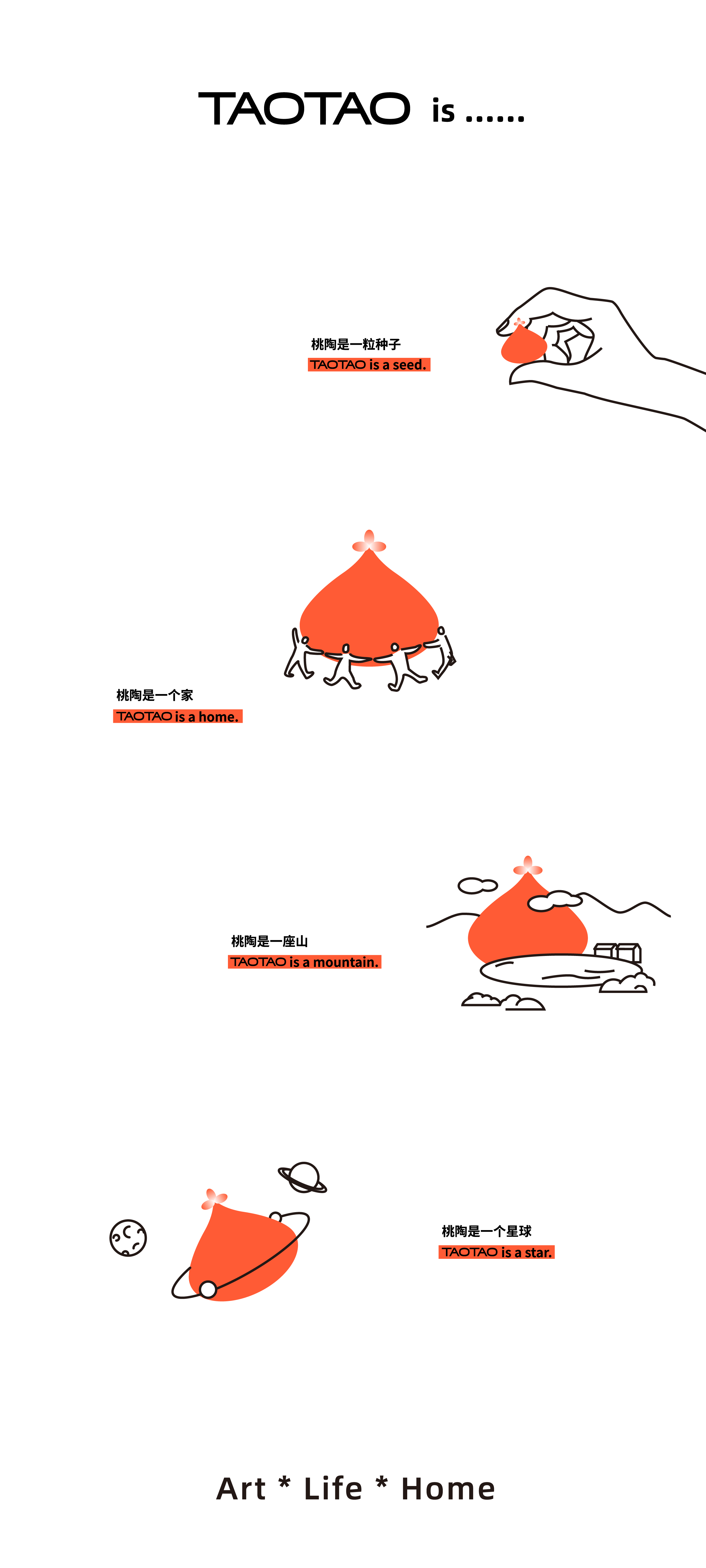 TAOTAO桃陶 品牌综合设计_勉强设计事务所-站酷ZCOOL