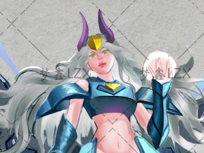 机甲女头像_梦鑫_LZX-站酷ZCOOL