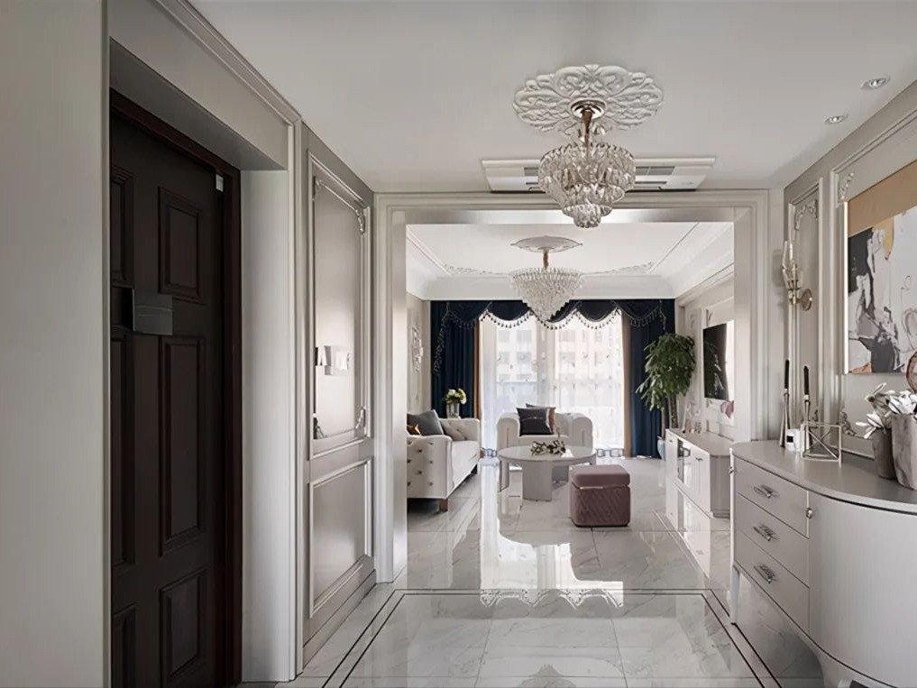 胶州龙湖130㎡三居室温馨+奢华，整体空间变得更加高档_华杰东方小小任-站酷ZCOOL