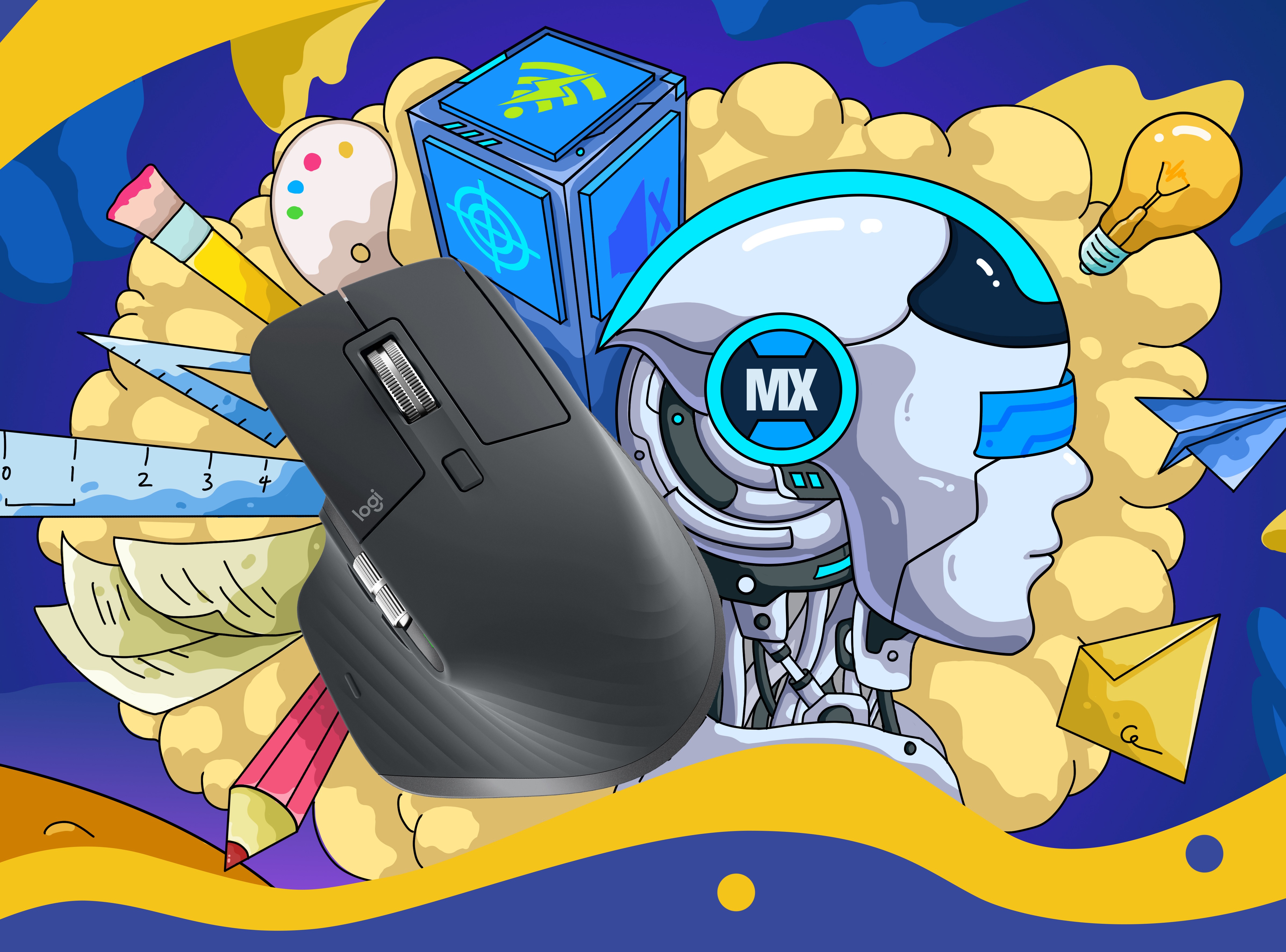 罗技MX创造大师_Dmyck-站酷ZCOOL