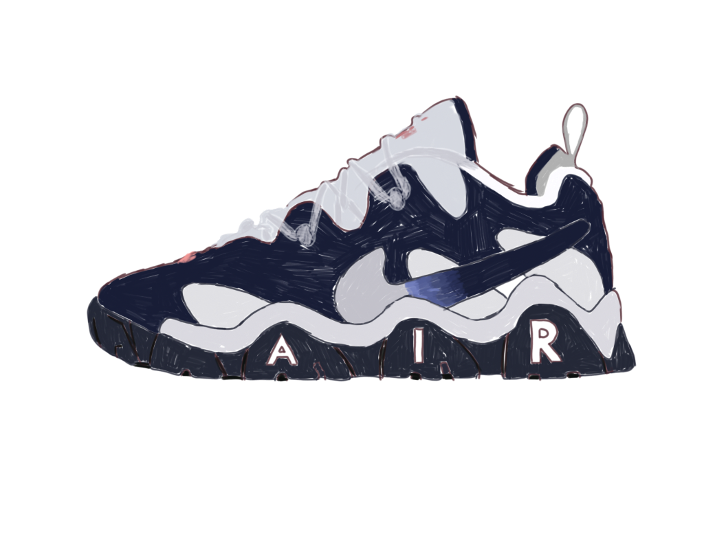 Nike鞋子浅画_郑不想起床-站酷ZCOOL