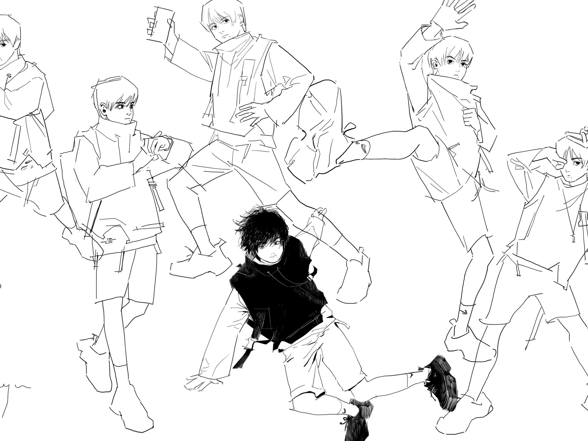 #速写60天挑战赛# day 16 @速写班长 _毛宇_MAOYU-站酷ZCOOL