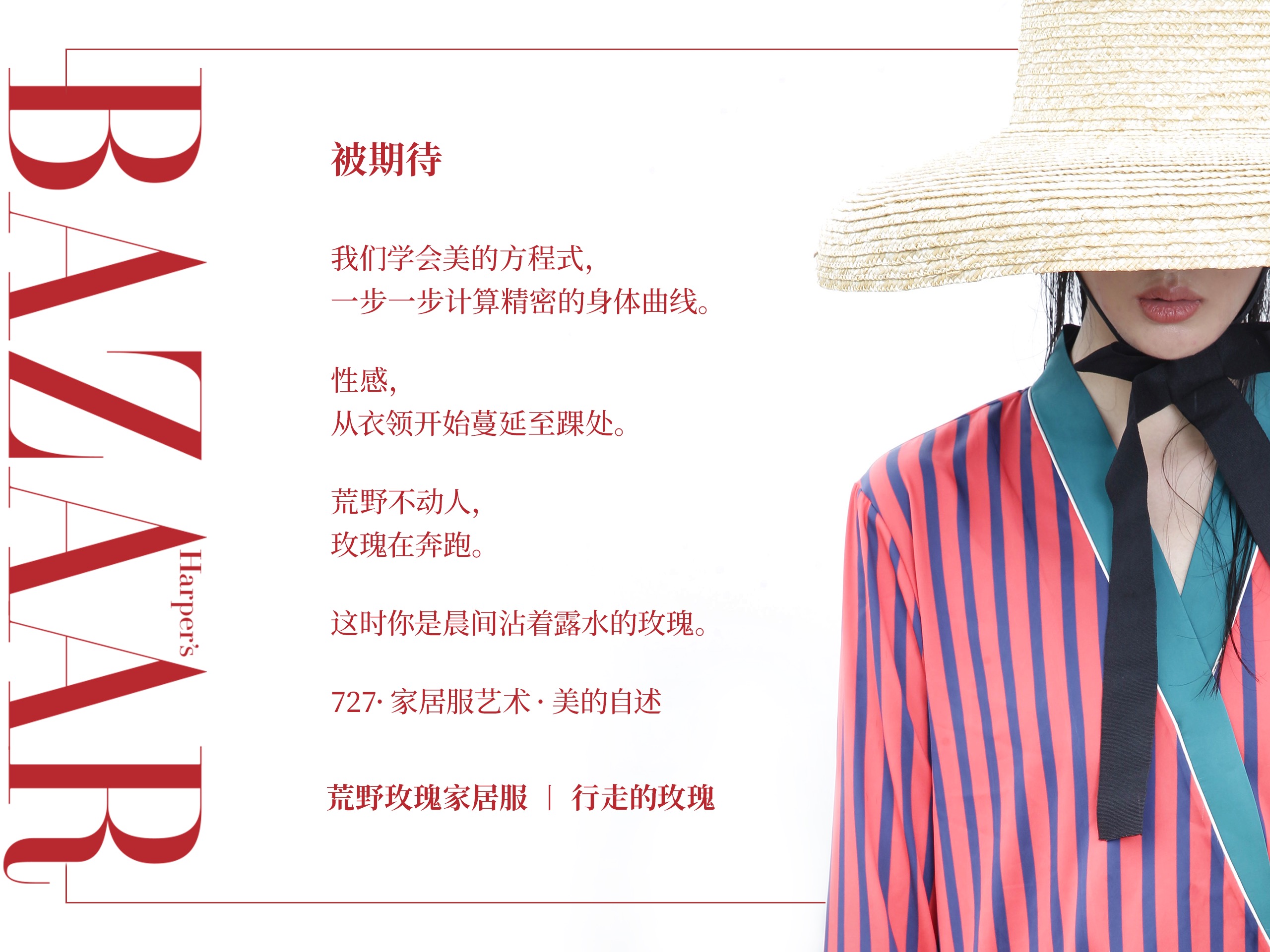 荒野玫瑰家居服概念先导_他又不是银泰-站酷ZCOOL