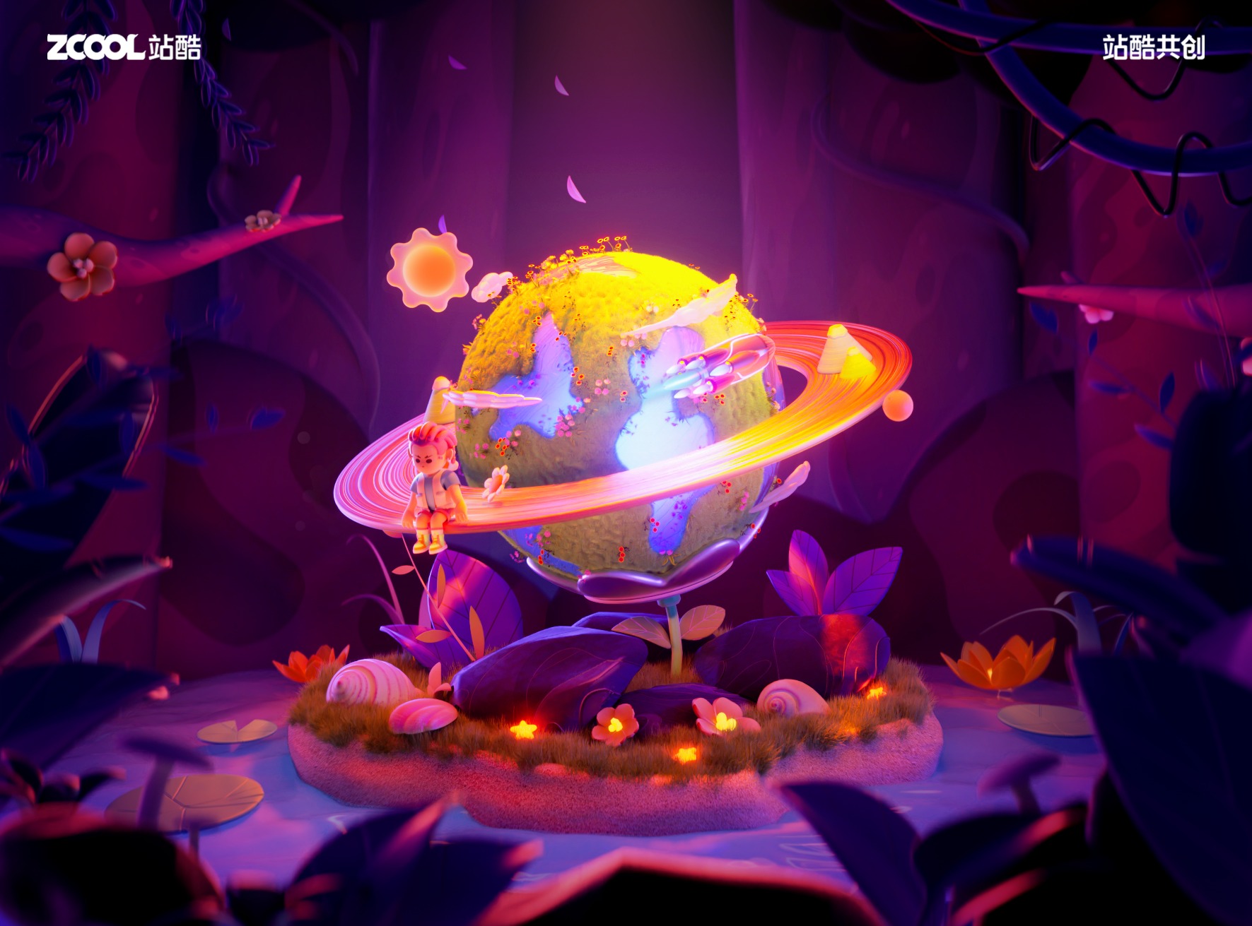 #环保面孔100#守护蔚蓝_胡坤Ho_oK-站酷ZCOOL