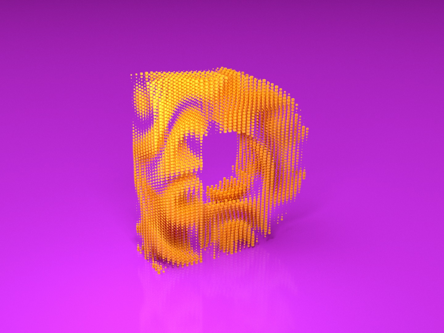 C4D克隆-字母云_DC尚先生-站酷ZCOOL