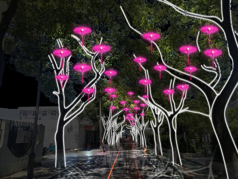 树木亮化psd设计_帅帅得我-站酷ZCOOL