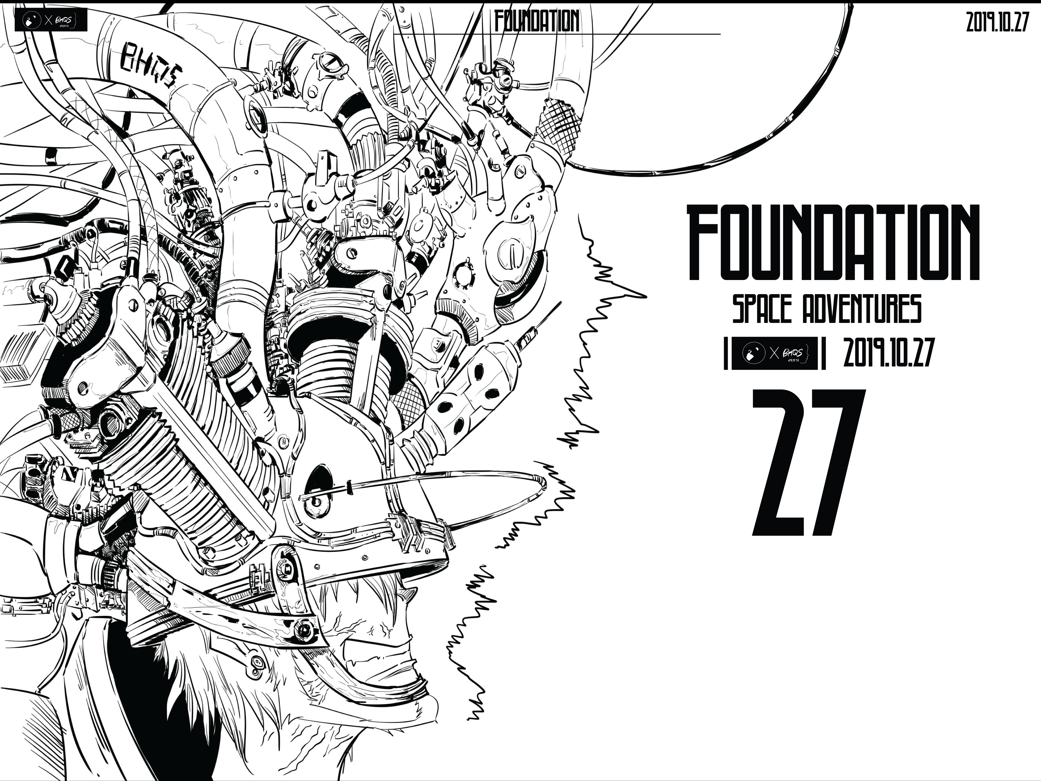 BHQS系列#Foundation#基地#太空冒险系列_BHQS陈滨-站酷ZCOOL