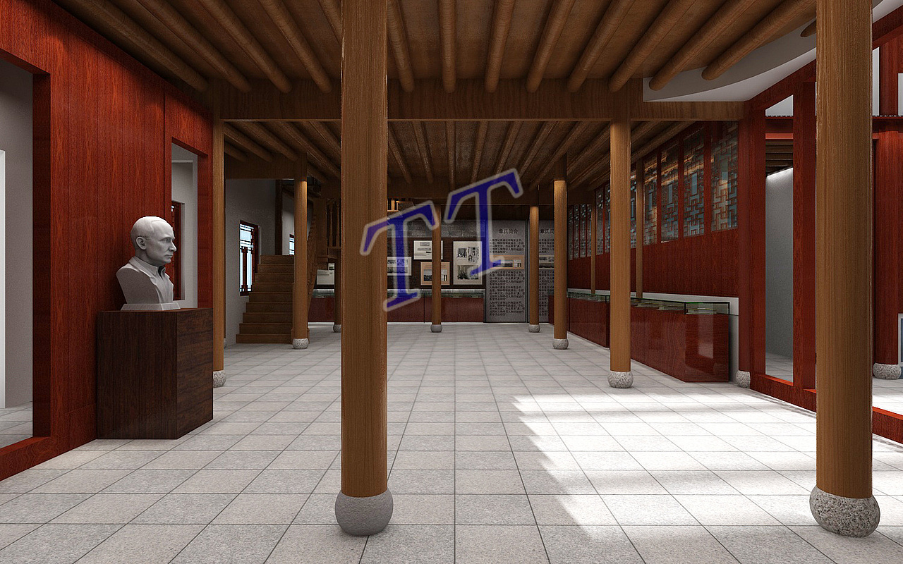 故居3D效果图|3D|Architecture/Interior|3D设计联系我_Original作品-站酷ZCOOL