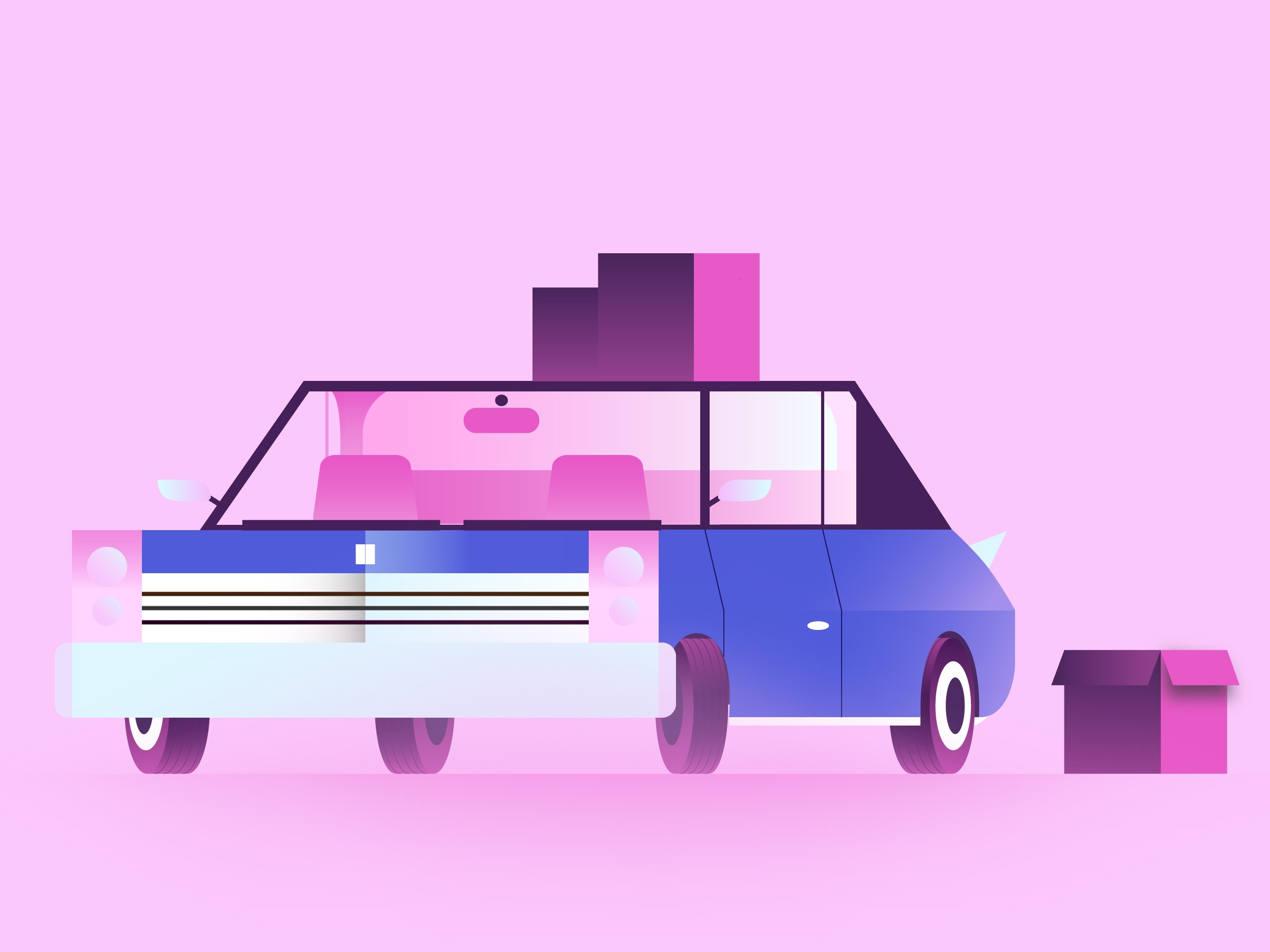 2018年图形插画练习_棒棒哒Bravert-站酷ZCOOL