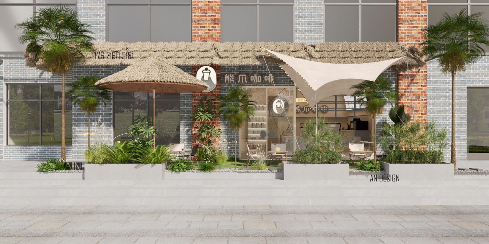 上海熊爪咖啡——SCI店_吴静timmy-站酷ZCOOL