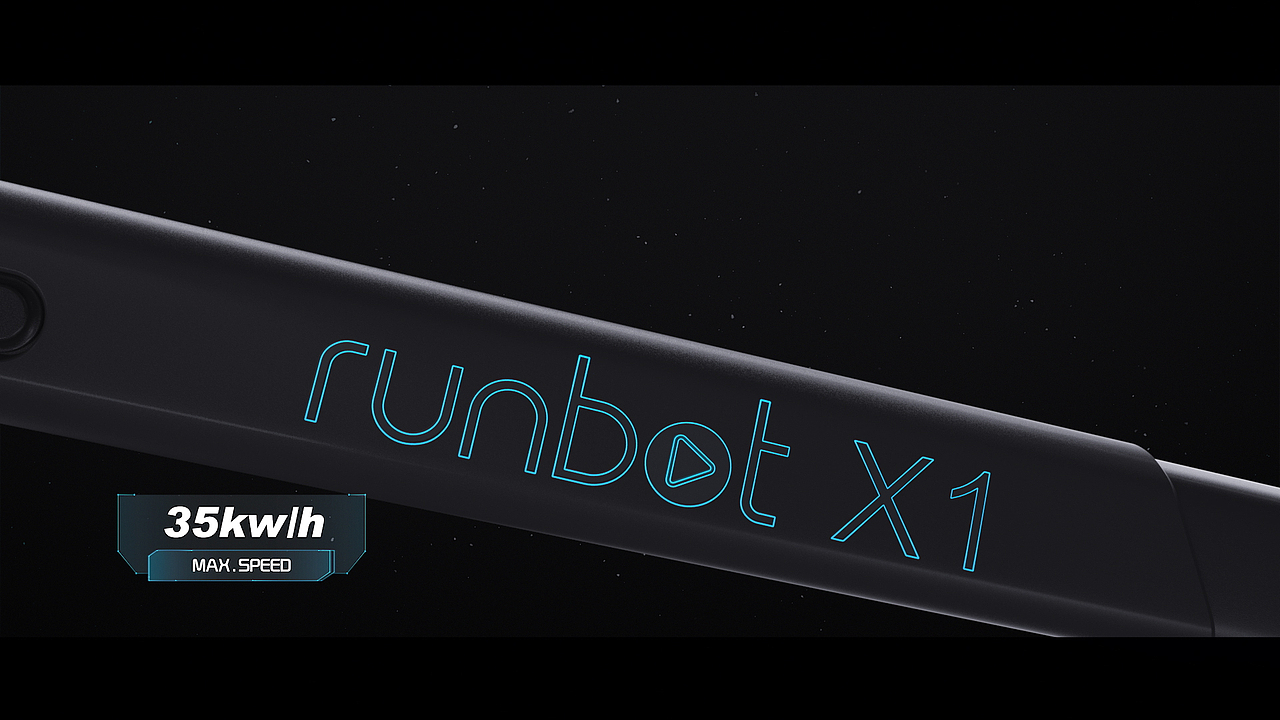 Runbot X1电动滑板车丨C4D作品丨商业案例_Visual_Power_Ray-站酷ZCOOL
