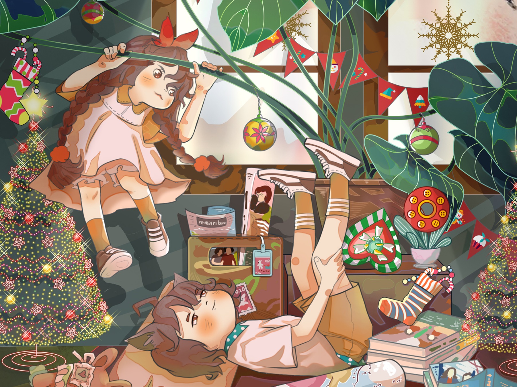 圣诞快乐_猫不懒ya-站酷ZCOOL