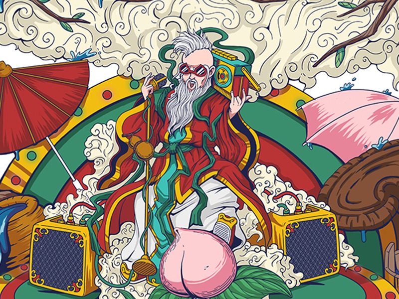 四喜联合餐厅，打造国潮网红打卡餐厅_Izzy梵林-站酷ZCOOL