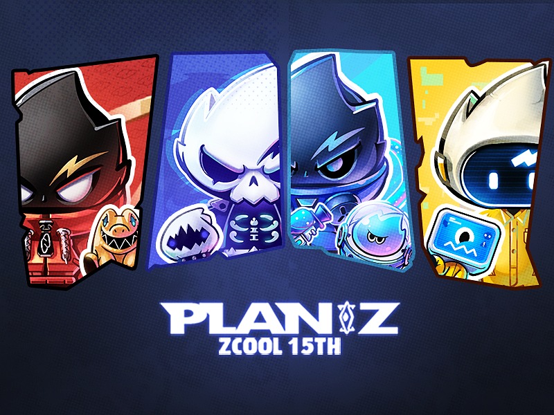 ZCOOL 15TH “PLAN-Z”人物设定篇_ZEROmonster-站酷ZCOOL