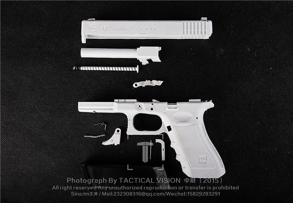 GLOCK 17 3D printing_Lieutenant_W-站酷ZCOOL