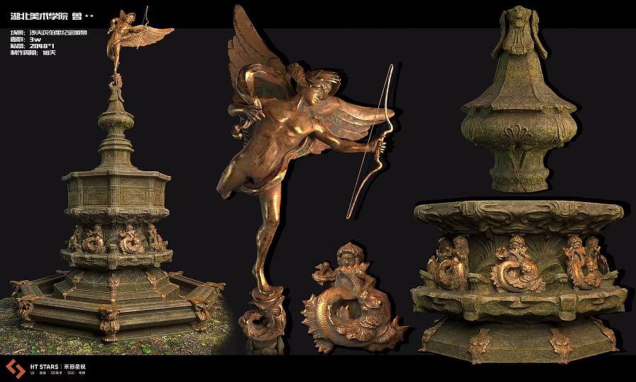 3D建模｜游戏场景｜从新手到掌握PBR全流程_禾田星锐-站酷ZCOOL