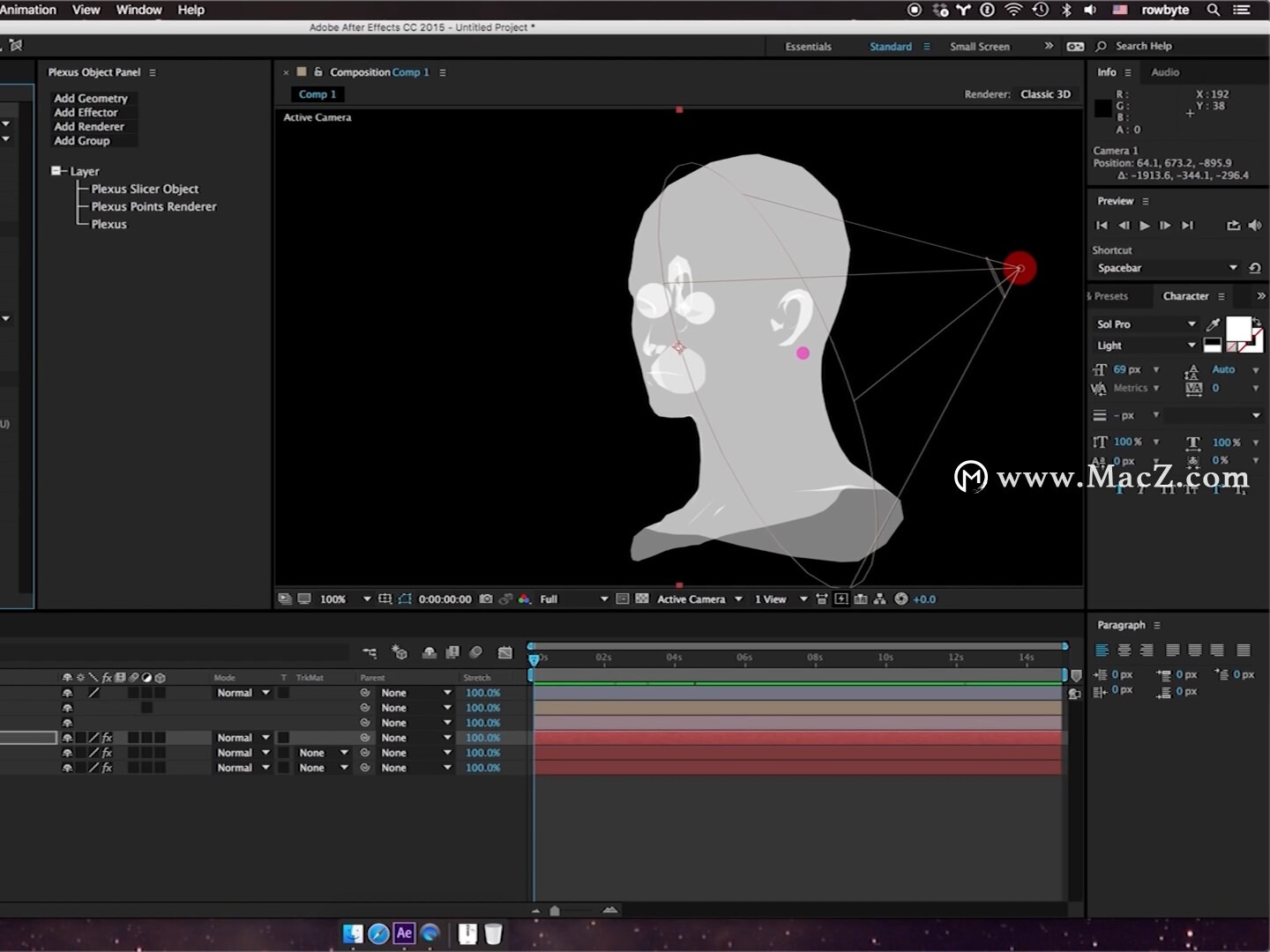 Aescripts Rowbyte Plexus for Mac(AE三维粒子插件)_醉舞千年杯莫停-站酷ZCOOL