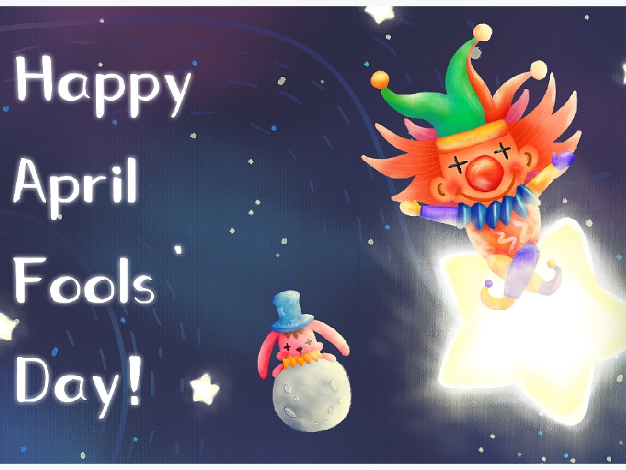 愚人节小丑球_婉兮清扬wxqy-站酷ZCOOL