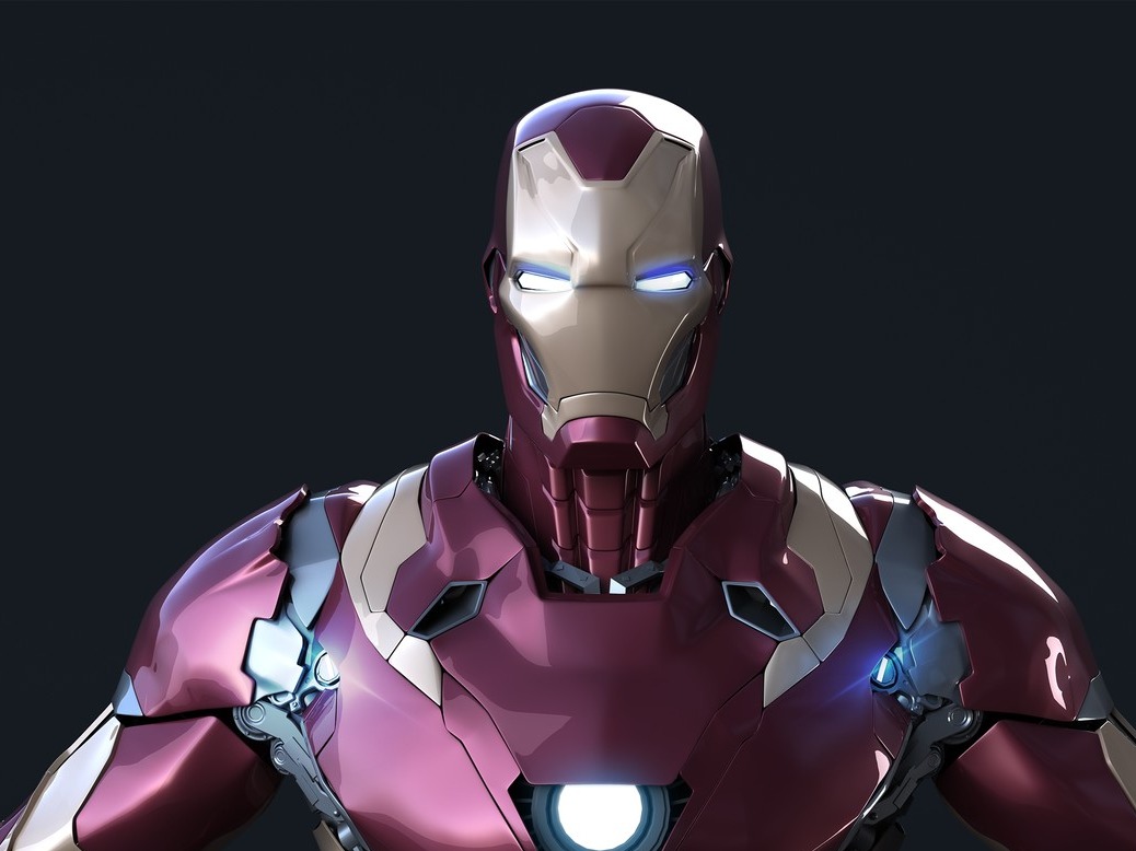 Iron man modelling practice 钢铁侠建模研究_UI设计师_VIN-站酷ZCOOL