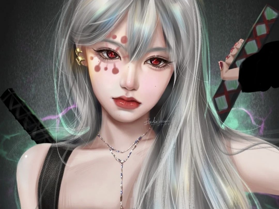 半厚涂 伪厚涂 头像插画接单_DD插画师-站酷ZCOOL