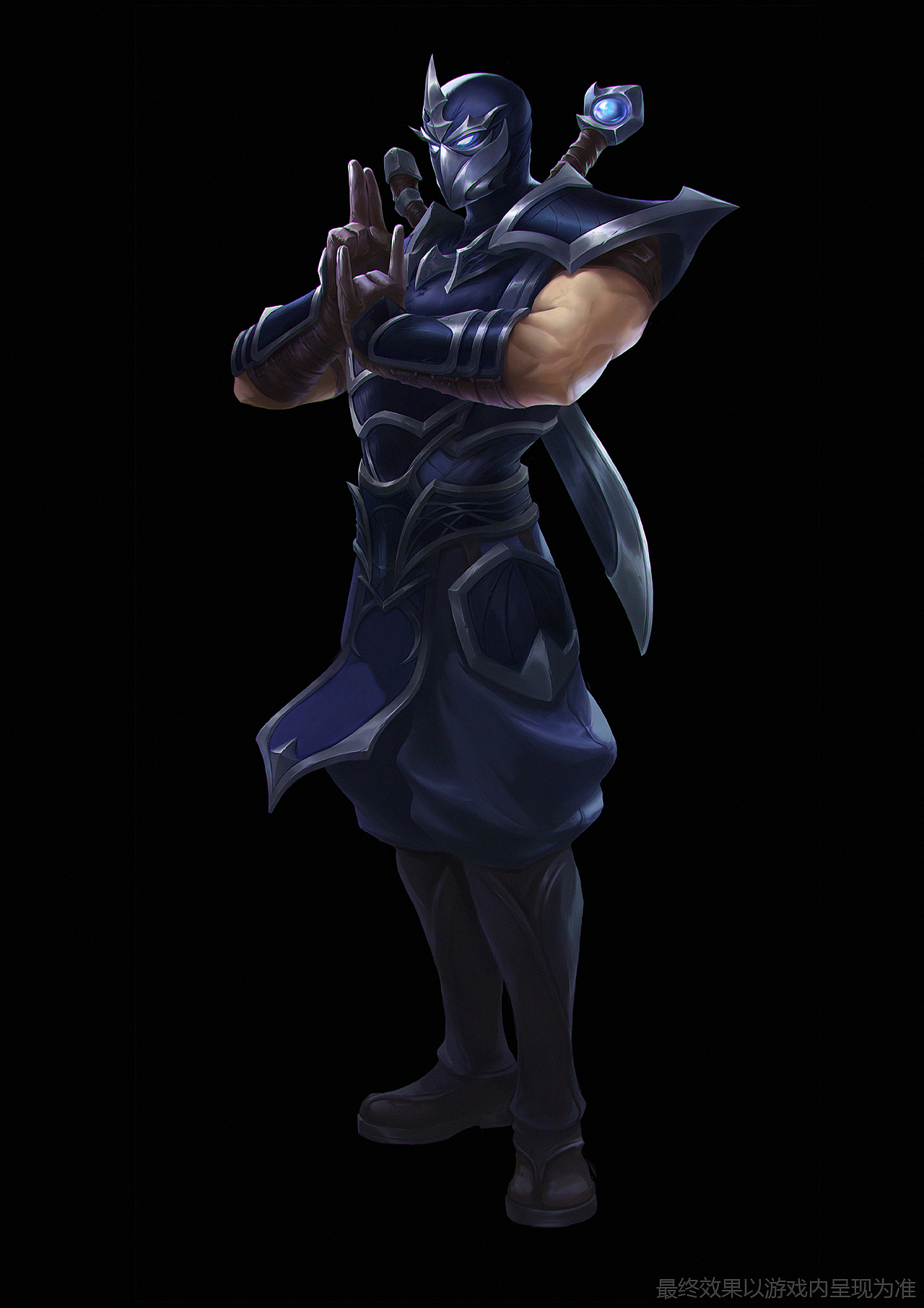 英雄联盟云顶之弈-慎|插画|游戏原画|sail23_原创作品-站酷ZCOOL