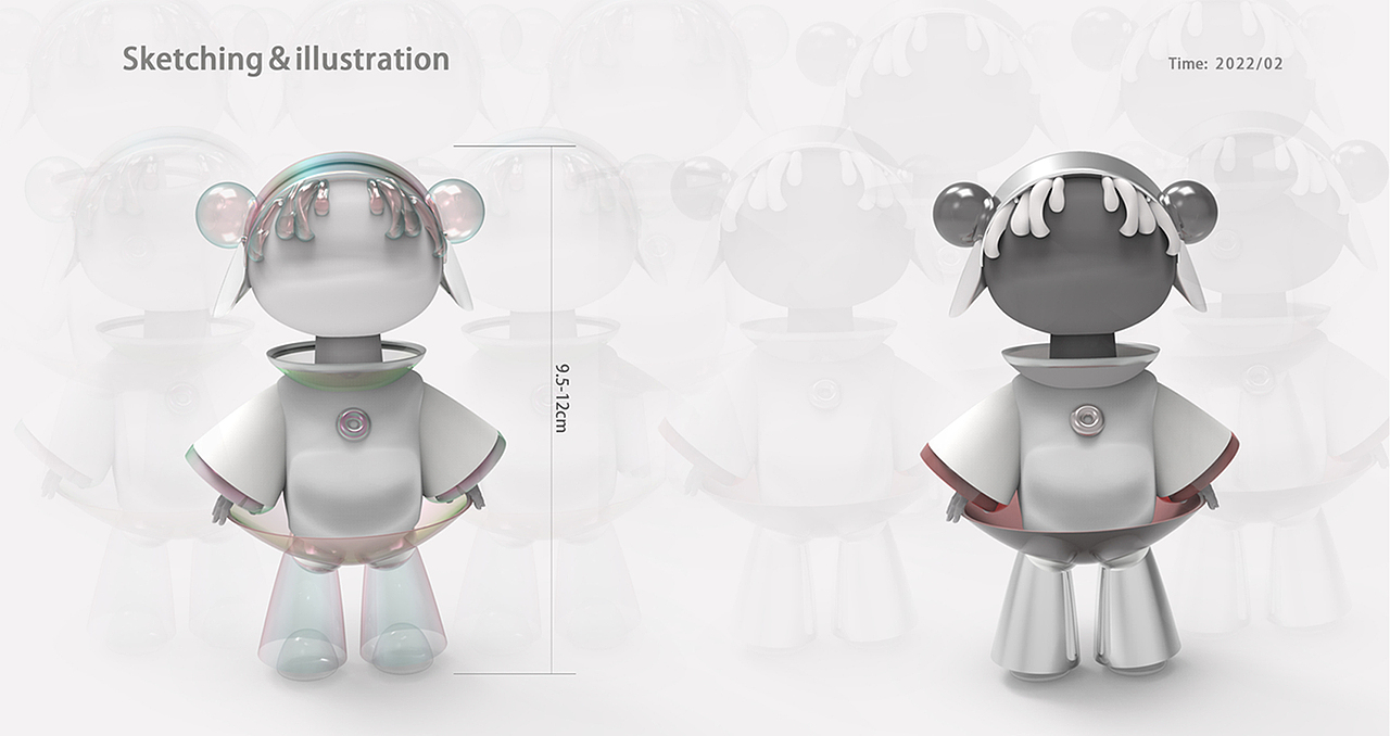 流浪的兔子x立体IPx孤独的星星_稚鱼呀-站酷ZCOOL